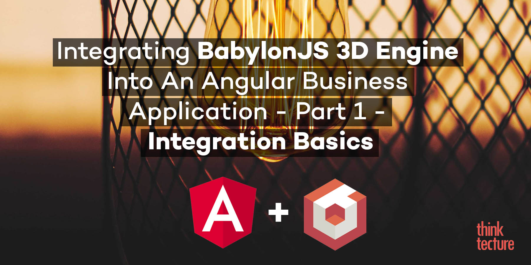 Integration Basics: Integrating BabylonJS 3D Engine Into An Angular Business Application - Part ...