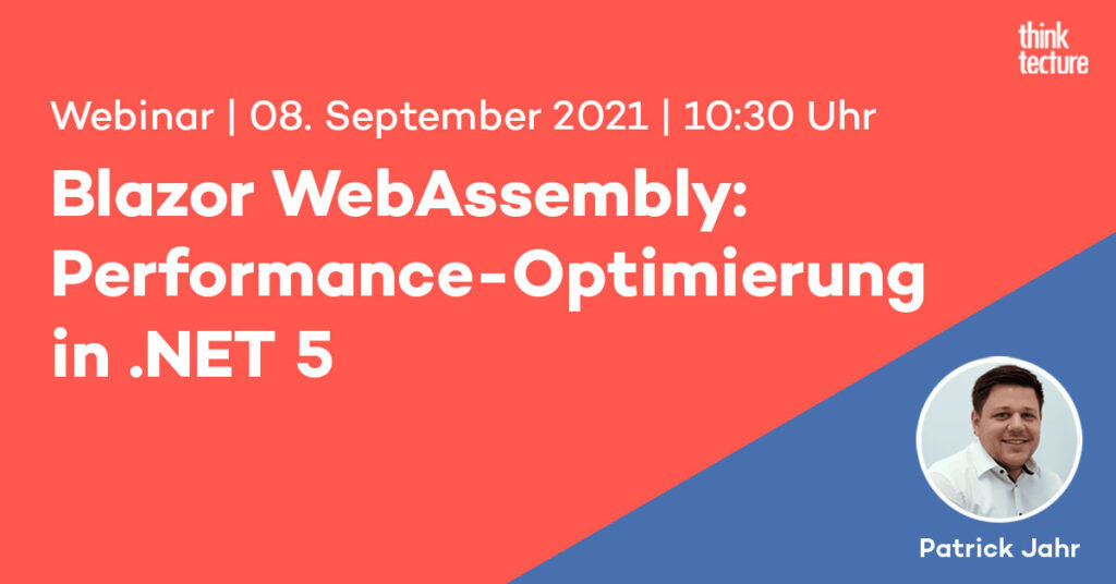 ASP.NET Core Blazor WebAssembly - Thinktecture AG