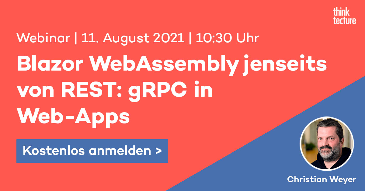 ASP.NET Core Blazor WebAssembly - Thinktecture AG