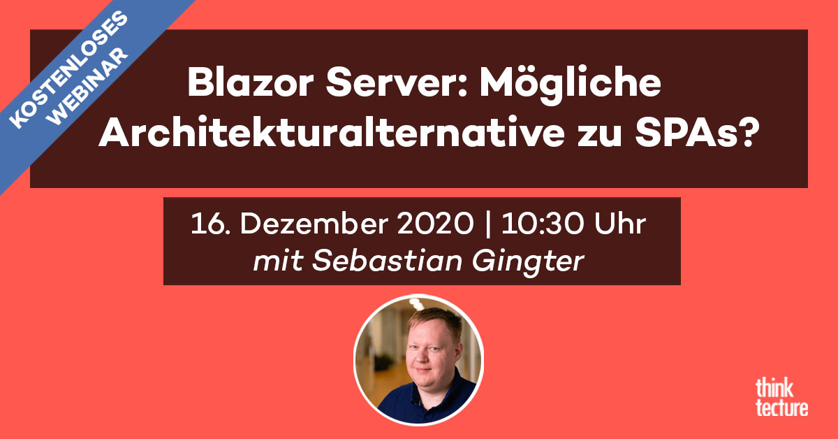 Blazor Server Archives - Thinktecture AG