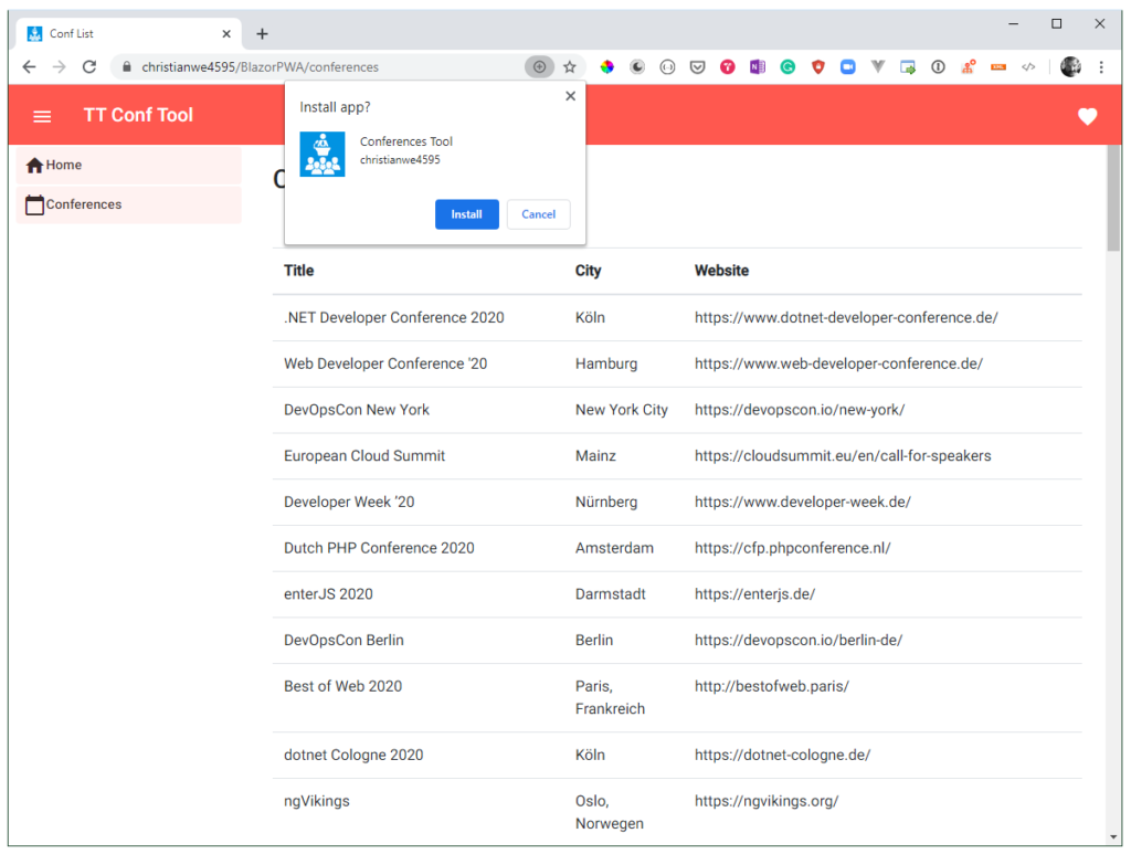 Running Your ASP.NET Core Blazor WebAssembly Application As A Progressive Web App (PWA ...