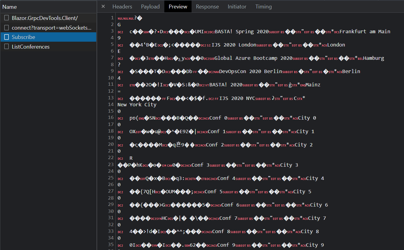 Blazor Webassembly Debugging Grpc Web With Custom Chrome Developer 9012