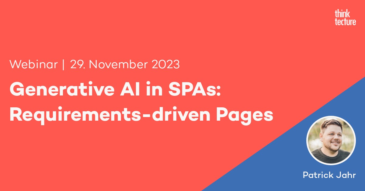 Blazor Archives - Thinktecture AG